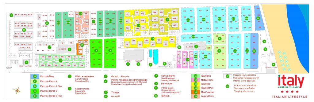 Map | Italy Camping Village
